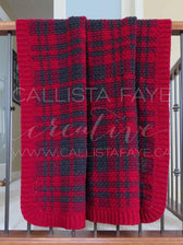 Northern Timberline - Plaid Crochet Blanket PATTERN PDF – callistafaye